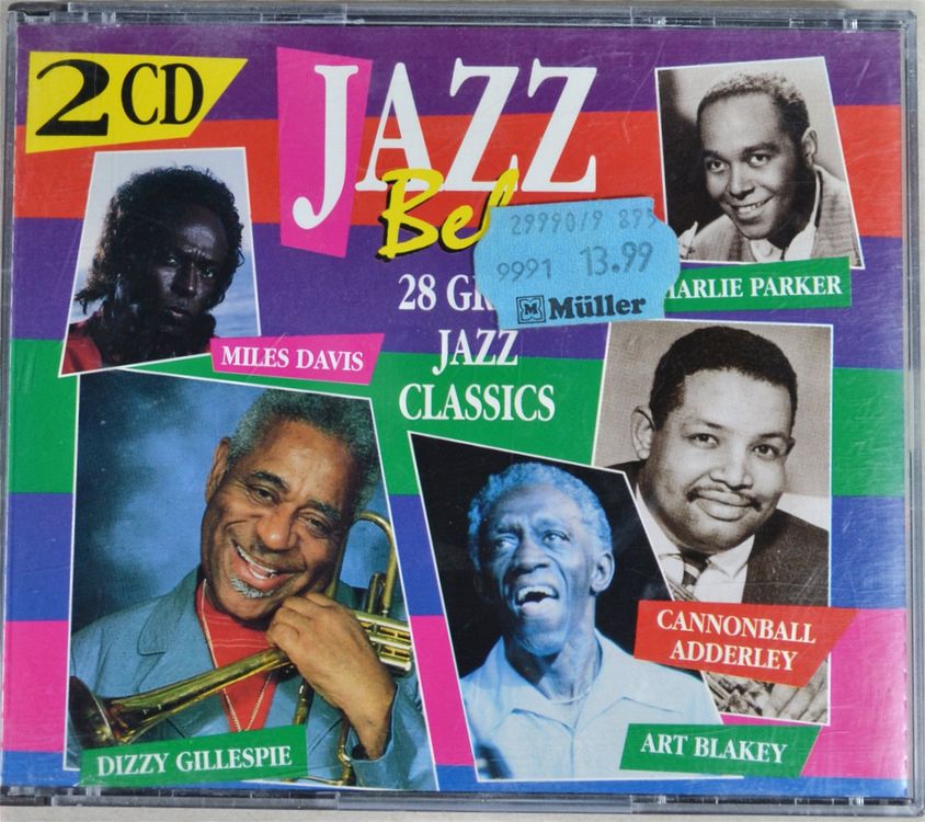 Box: 2xCD Box Jazz BeBop 28 Classics (Gebraucht) in Frenkendorf für CHF 1 – mit Lieferung auf ...