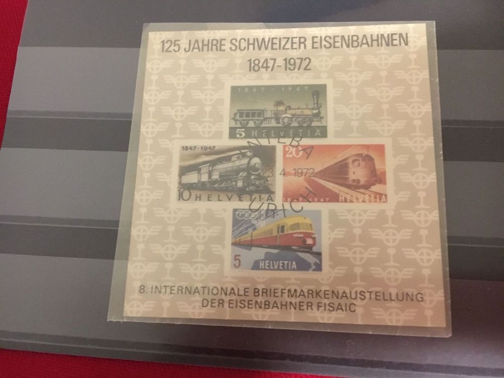 125 Jahr Schweizer Eisenbahnen (Gebraucht) in BREMGARTEN AG für CHF 0.6 – mit Lieferung auf ...