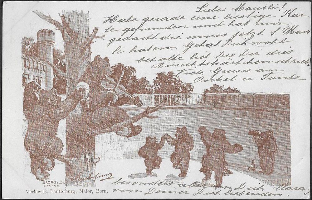 1898 Jux AK ECHALLENS Stab-o Ziffer Frank. REGIONAL o ab 1.- (Gebraucht ...