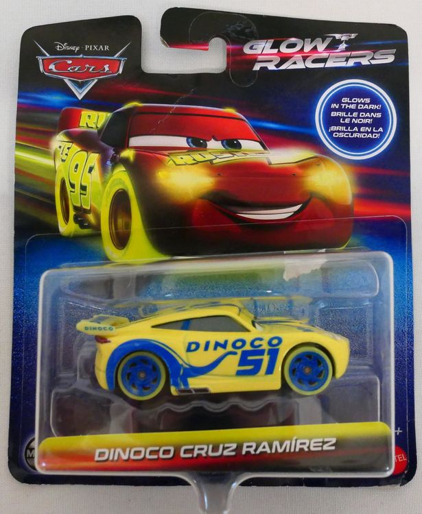 Dinoco Cruz Ramirez Glow Racer Pixars Cars Mattel (Neu (gemäss ...