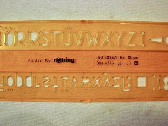 ROTRING Schablone Lineal Norm Schrift Buchstaben Ziffern | Kaufen auf ... ROTRING Schablone Lineal Norm Schrift Buchstaben Ziffern | Kaufen auf ...