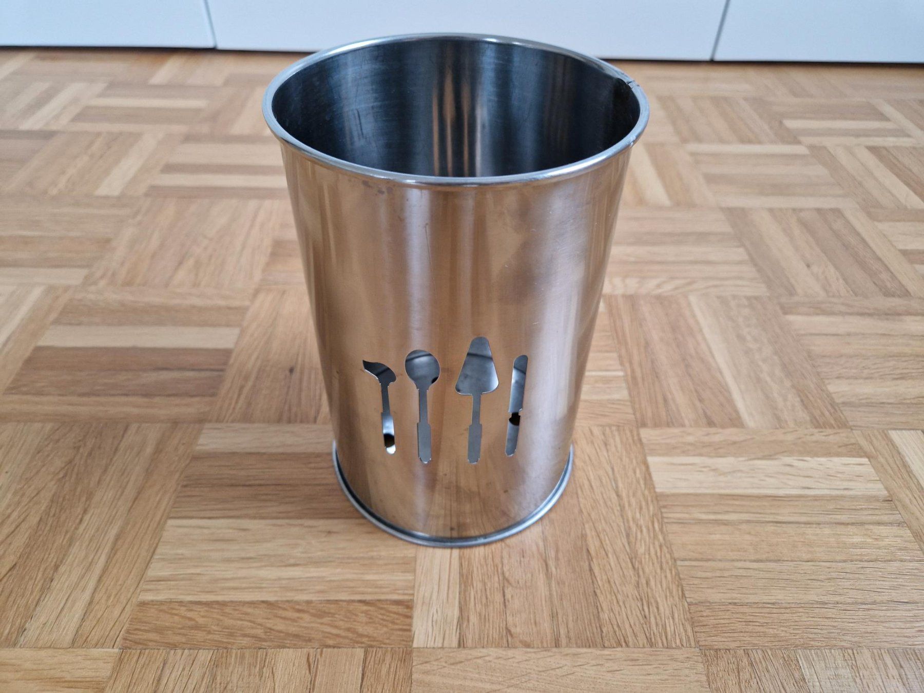 Küchenutensilienhalter / Besteckständer aus Metall (Gebraucht) in ...