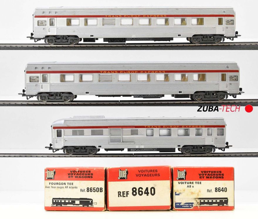 Jouef 3x Personenwagen NS TEE H0 GS mit OVP (Neu und originalverpackt ...