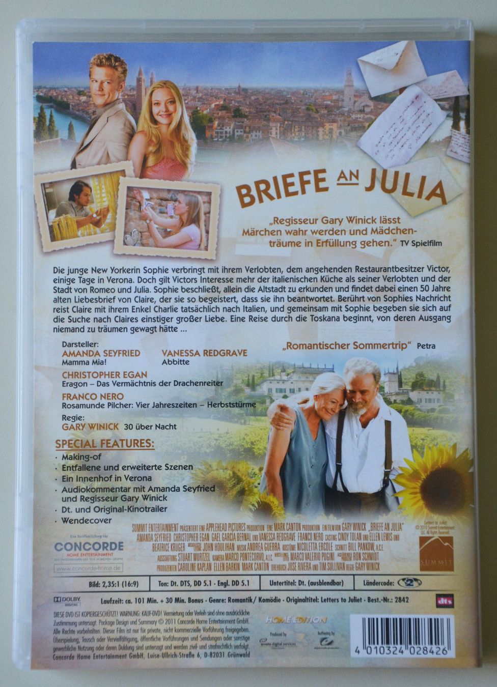 DVD: Briefe an Julia (Gebraucht) in Niederhasli für CHF 1 – mit Lieferung auf Ricardo kaufen