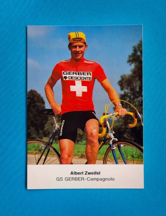 Autogramm Karte Albert Zweifel (Neu (gemäss Beschreibung)) in Saland ...