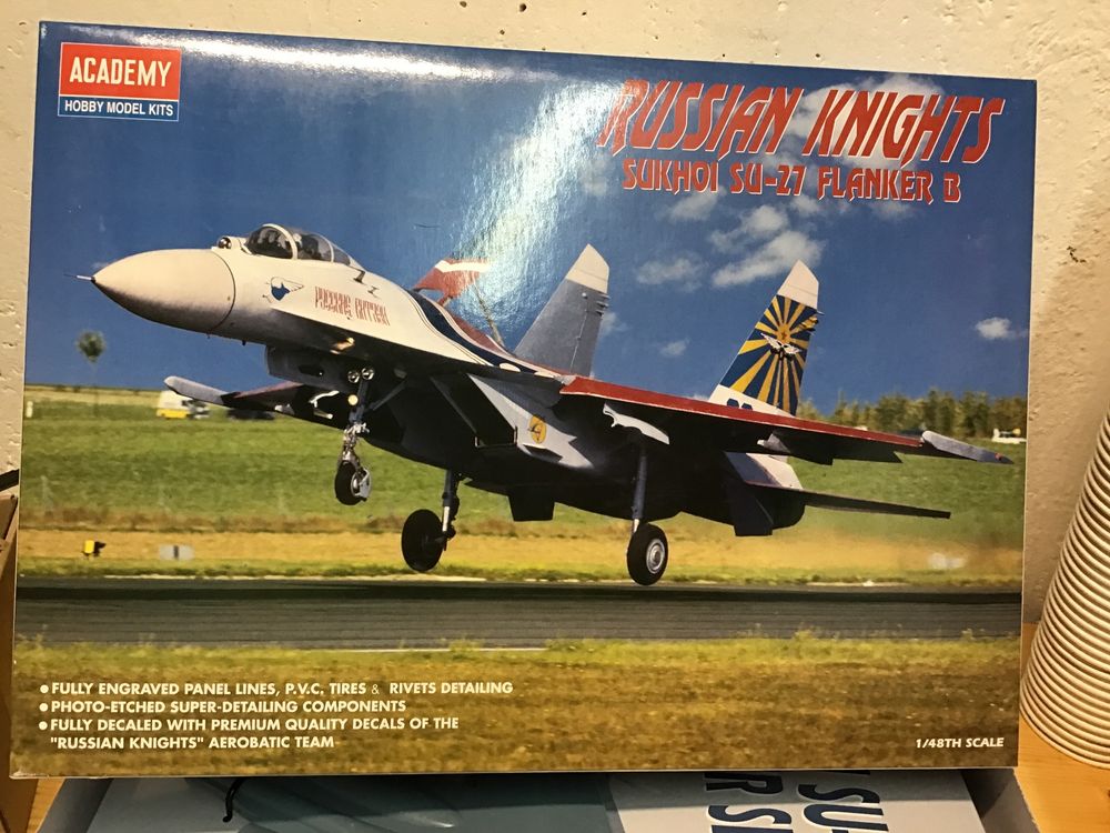ACADEMY Sukhoi SU-27 1:48 (Neu und originalverpackt) in Männedorf für ...