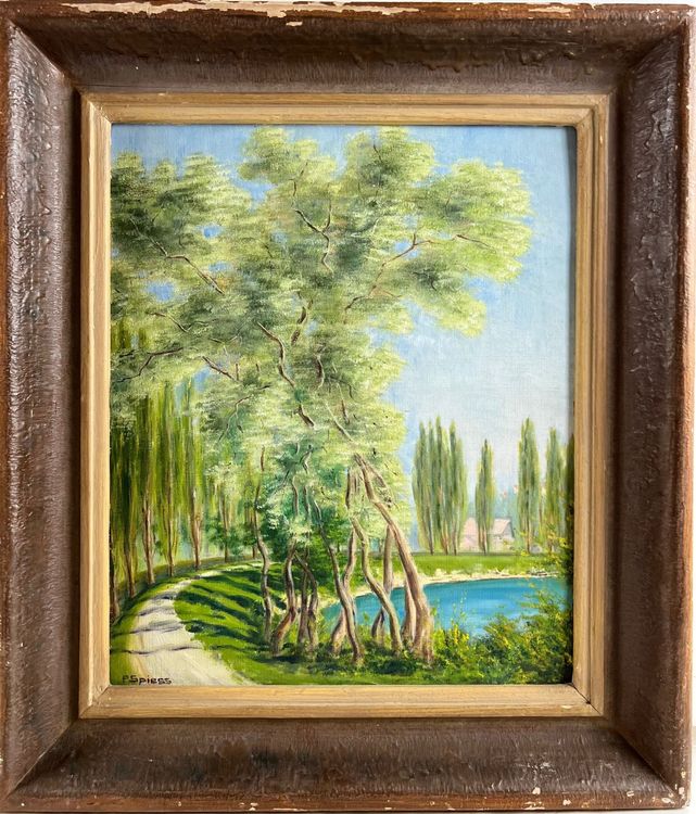 Landschaft Gemälde Signiert. (Gebraucht) in Neuhausen am Rheinfall für CHF 10 – mit Lieferung ...