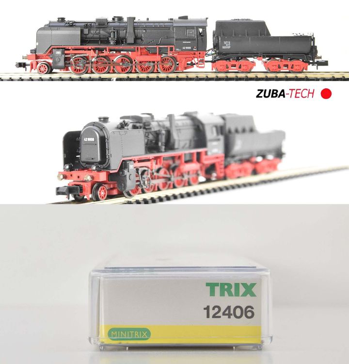 Minitrix 12406 Dampflok BR 42.9 DB Spur N Analog (Gebraucht) in für CHF ...