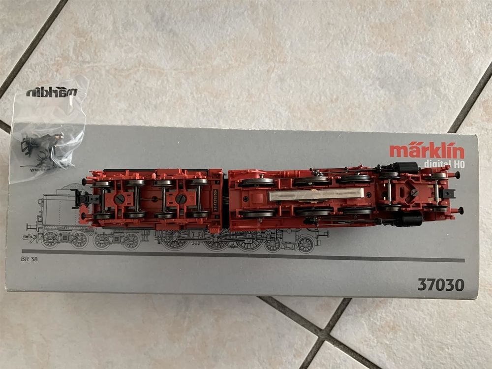Marklin 37030 Dampflok BR 38 Digital (Neu und originalverpackt) in ...