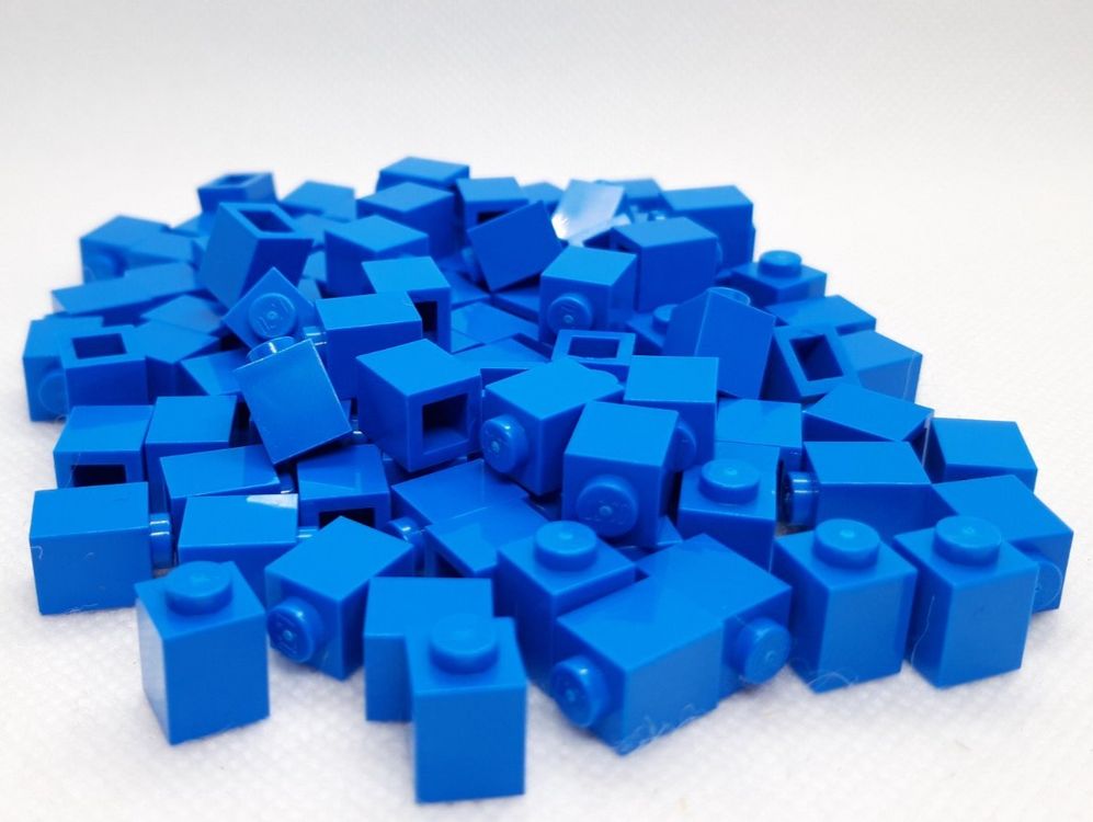 Lego 100 Stk. Brick 1x1 blau (neu) | Kaufen auf Ricardo