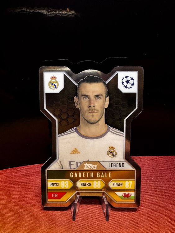 Match Attax Extra 24/25 / Gareth Bale / X Chrome Shield CX 7 (Neu ...