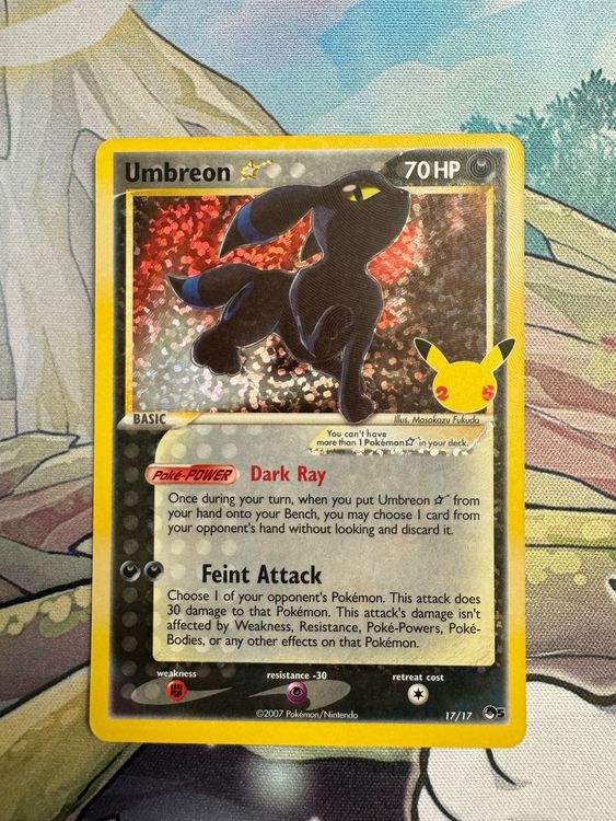 Umbreon Gold Star 17/17 Pokemon Celebrations NM | Kaufen auf Ricardo