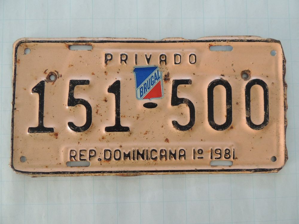 USA Nummernschild Rep. Dominicana | Kaufen auf Ricardo