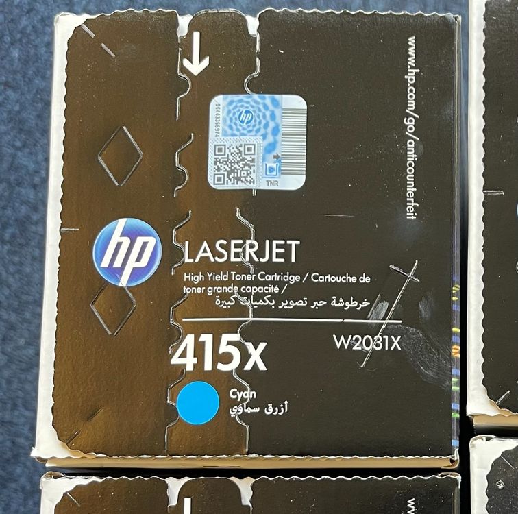 HP Original Toner W2031X / 415X – C (Neu und originalverpackt) in Arni ...