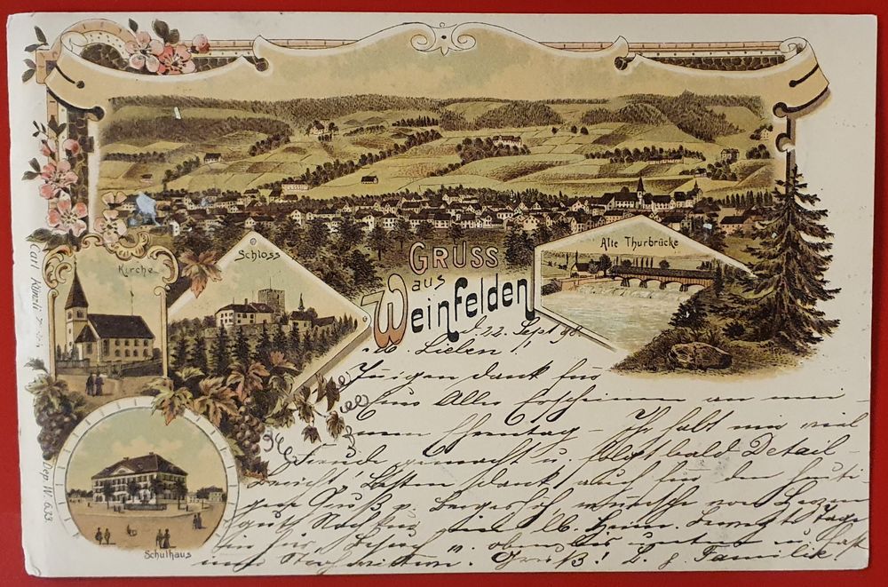 Gruss aus Weinfelden 1898 | Kaufen auf Ricardo