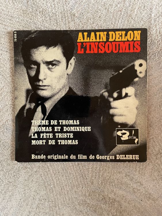 Vinyle Alain Delon L'Insoumis BO Georges Delerue (Gebraucht) in Lonay ...