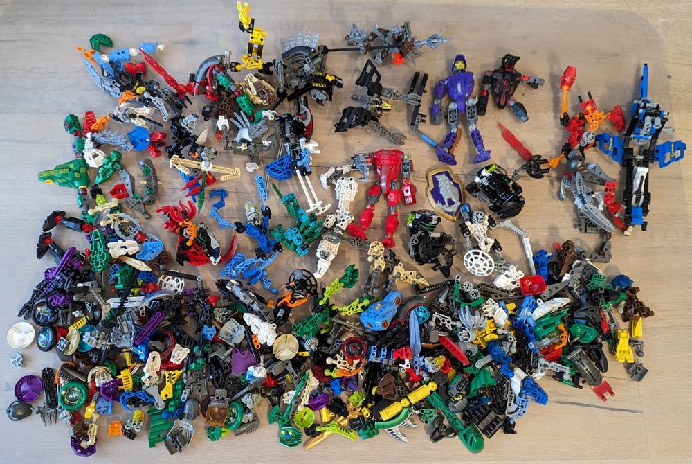 Environ 3 kg LEGO (Knights Kingdom, Bionicle, Technic, ...) (Gebraucht ...