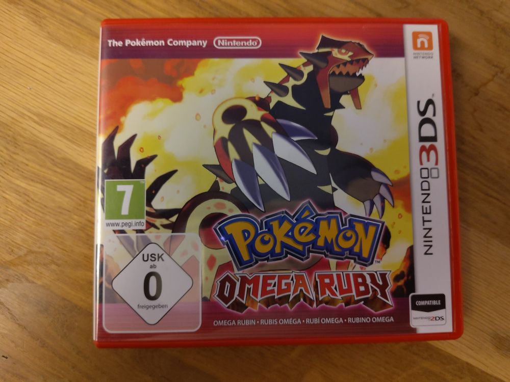 Pokemon Omega Ruby - Nintendo 3DS [EN, DE, FR, IT, ES] | Kaufen auf Ricardo