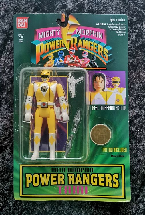 Action Figur Trini Power Rangers 1994 Vintage Bandai (Neu und originalverpackt) in Rorschach für ...
