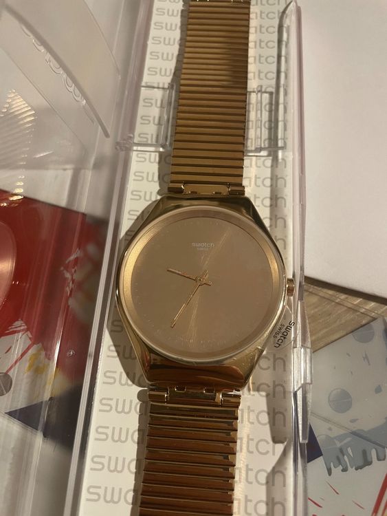 Swatch Uhr Skin Rosé (Neu und originalverpackt) in Orpund für CHF 67 – mit Lieferung auf Ricardo ...
