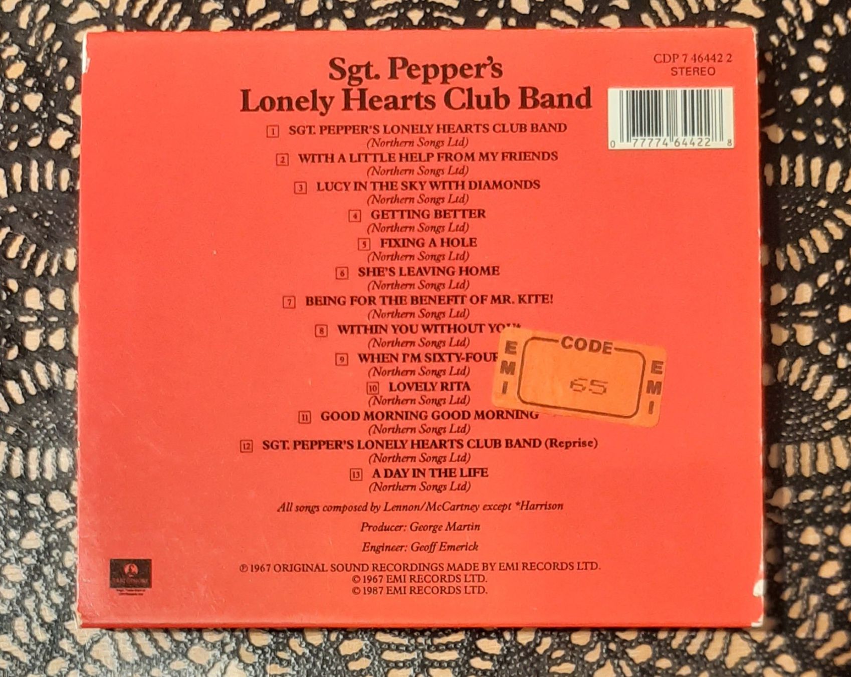 Beatles - Sgt. Peppers Lonely Hearts Club Band, UK Rock 1967 (Gebraucht ...