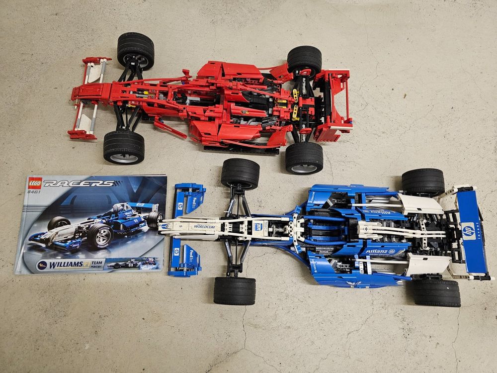 LEGO Racer 8461 Williams F1 und 8674 Ferrari 1:8 | Kaufen auf Ricardo