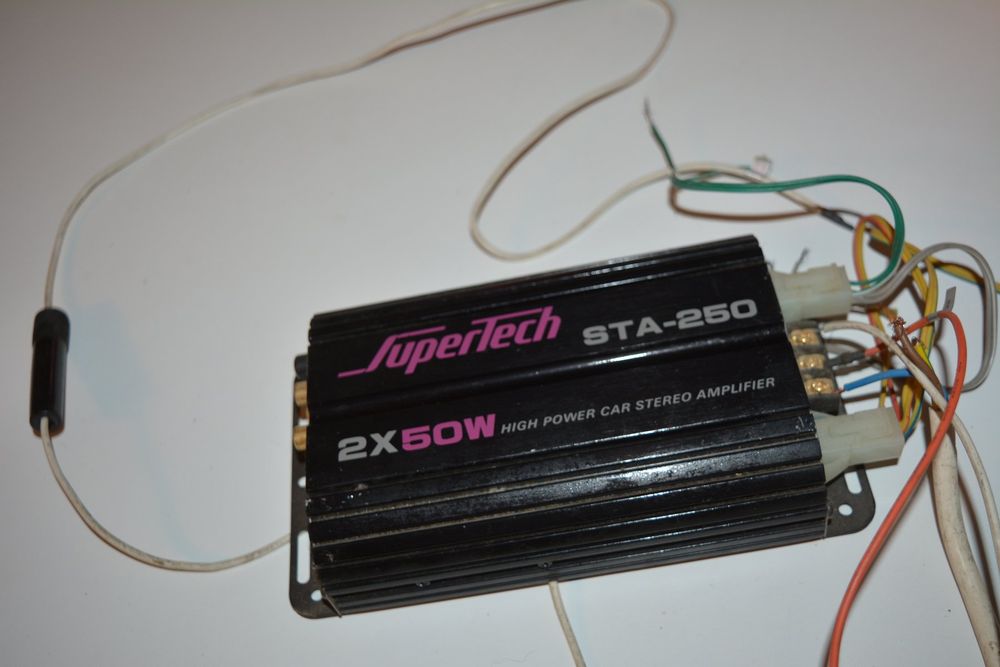 Verstärker SuperTech STA-250 2X50 Auto Stereo | Kaufen auf Ricardo