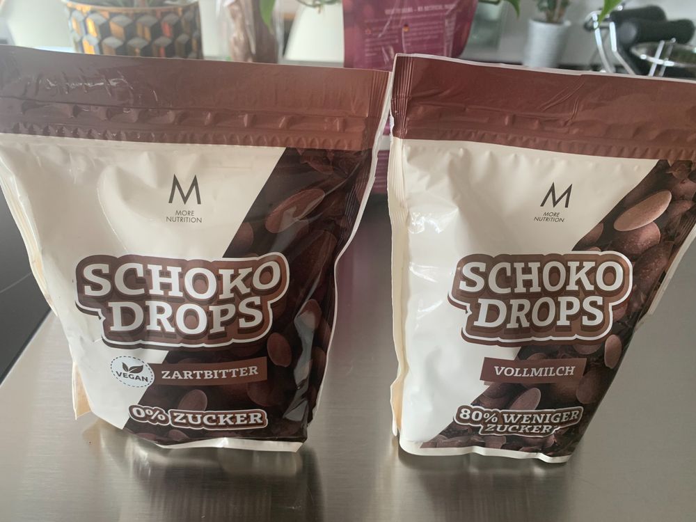 More Nutrition Light Schoko Drops - Milch und zartbitter neu (Neu und originalverpackt) in Horw ...