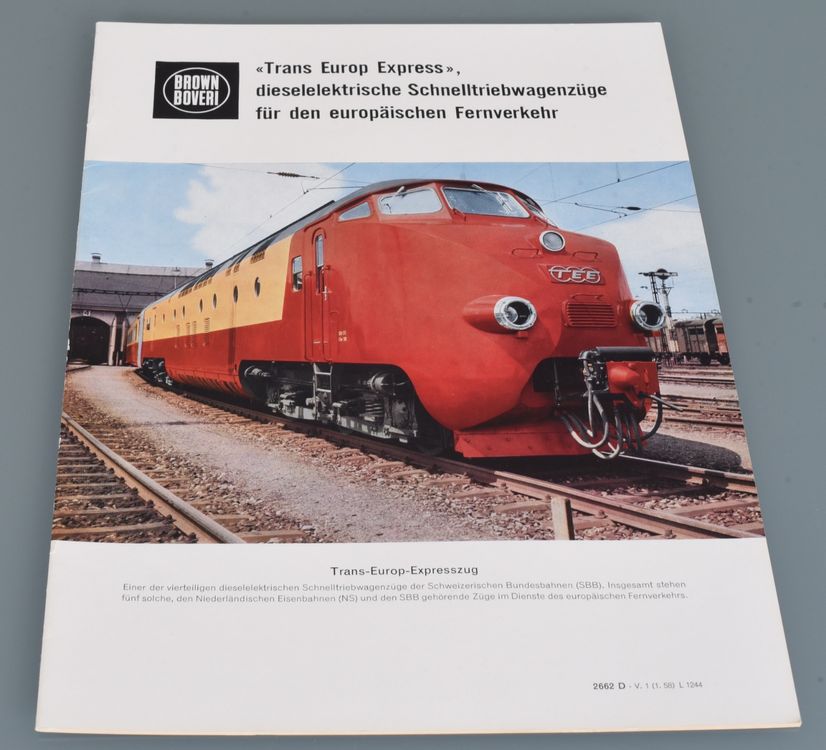 Brown Boveri BBC Broschüre RAm TEE I (Neu (gemäss Beschreibung)) in ...