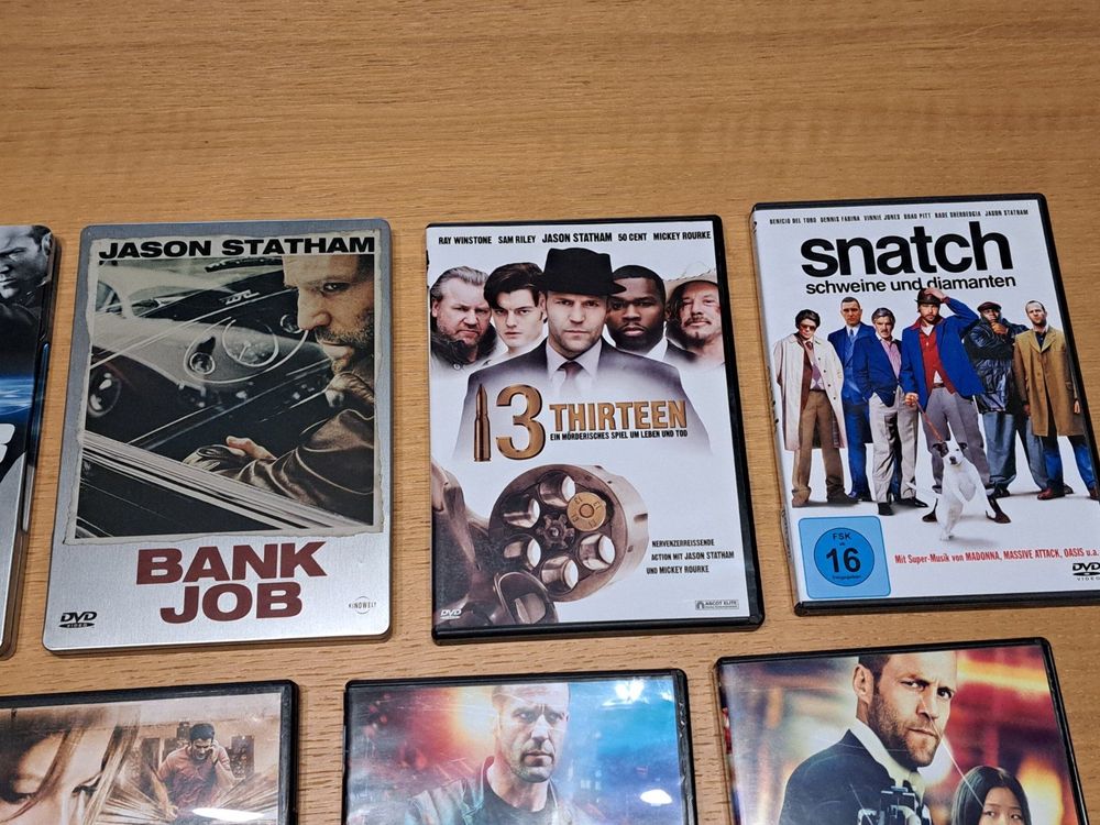 DVD Set, Sammlung mit Jason Statham-Filmen (Gebraucht) in Unterseen für CHF 22.8 – mit Lieferung ...