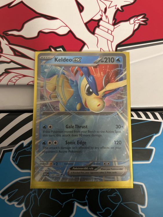 Pokemon White flare Keldeo EX 030/086 (Neu (gemäss Beschreibung)) in ...