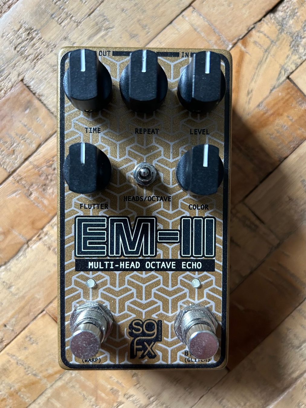 Pédale guitare delay SGFX EM III - multi-head octave echo (D'occasion ...