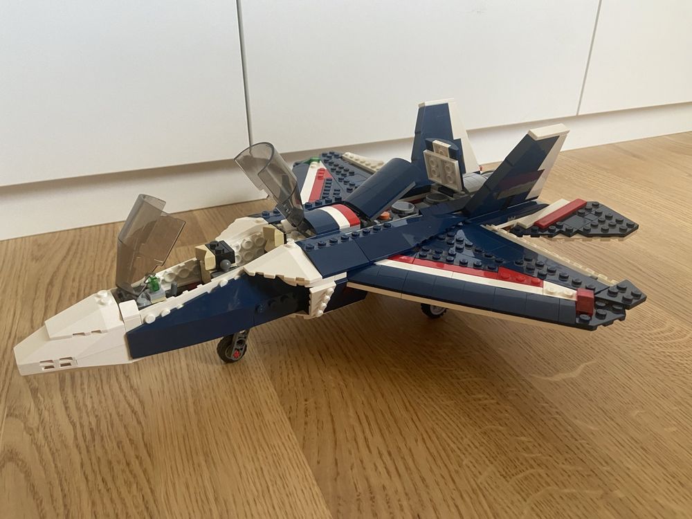 Lego Creator 31039 Blue Power Jet Flugzeug 3 in 1 (Gebraucht) in ...