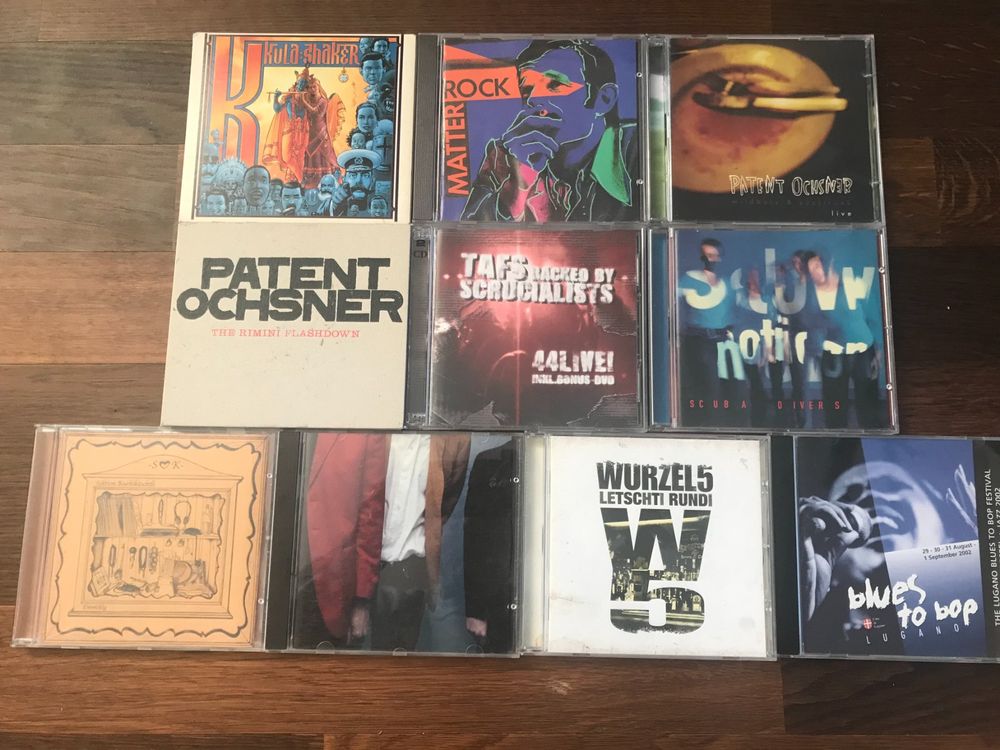 SCHWEIZER MUSIKER - Pop Rock Rap Mundart ... - CD Sammlung (Gebraucht ...