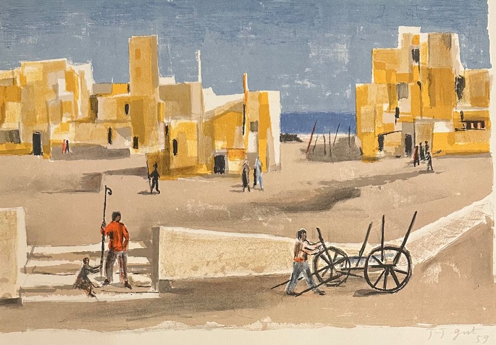 Jean-Jacques Gut (1924-2002) Litho Handsig (Gebraucht) in Hochdorf für ...