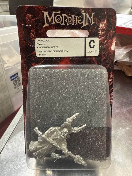 Sehr seltener Warhammer Fantasy - Mortheim Warlock - Blister (Neu und ...