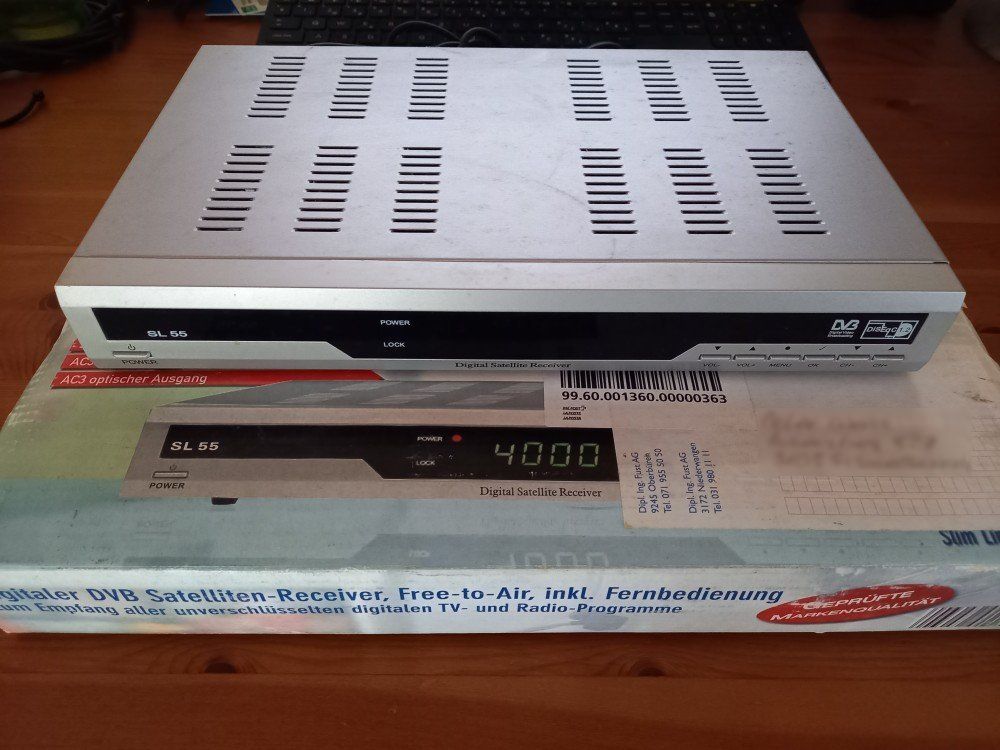 Digitaler Satellitenreceiver SL 55 (Gebraucht) in Hagenbuch ZH für CHF ...