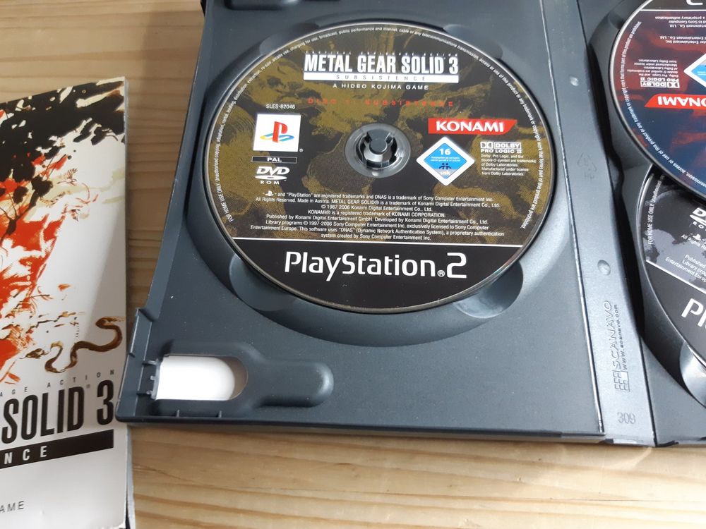 Metal Gear Solid 3 Subsistence Special Edition PS2 (Gebraucht) in ...