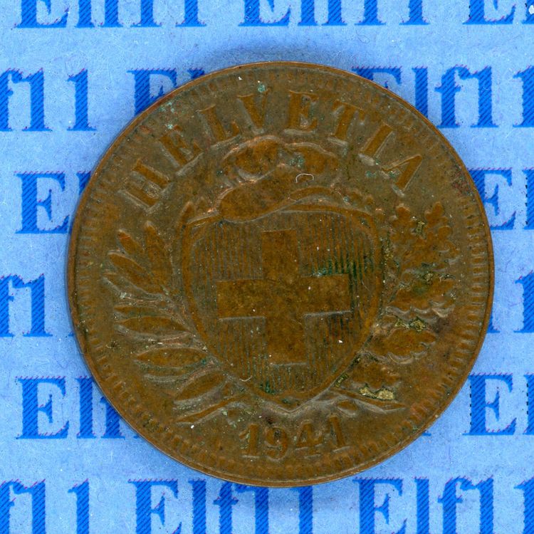 CHF___0.02 1941 ss-vz 2 Rappen (Gebraucht) in Widnau für CHF 2 – mit Lieferung auf Ricardo kaufen