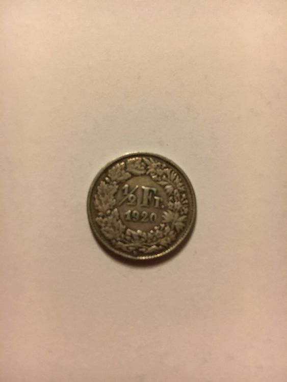 Ab 1,50.- 50 Rappen 1920 gut erhalten | Kaufen auf Ricardo