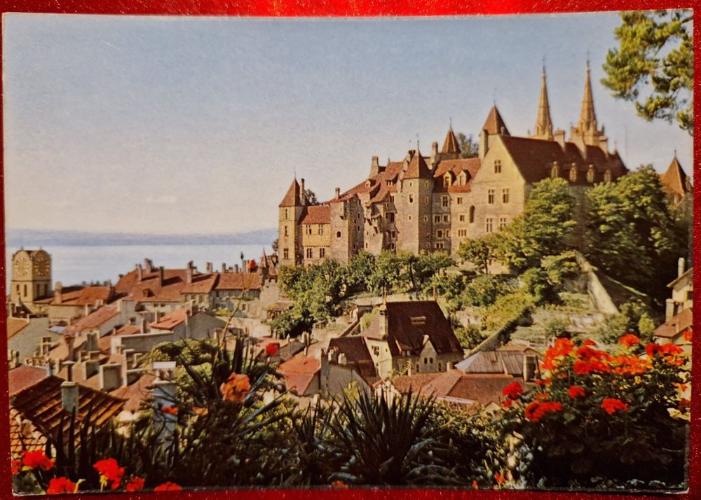 Neuchâtel - Château vue générale - ungelaufen/neu (Neu (gemäss Beschreibung)) in Melchnau für ...
