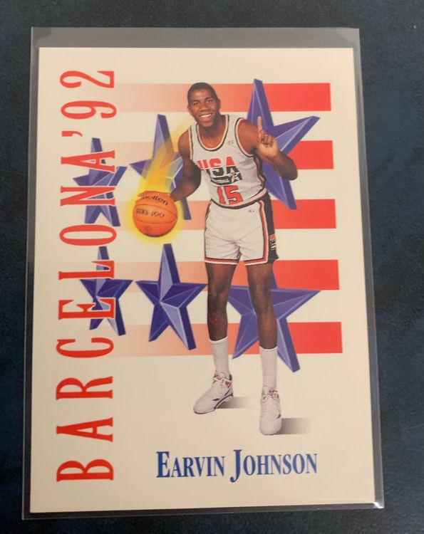 NBA Magic Johnson Dream Team Card (Neu (gemäss Beschreibung)) in ...