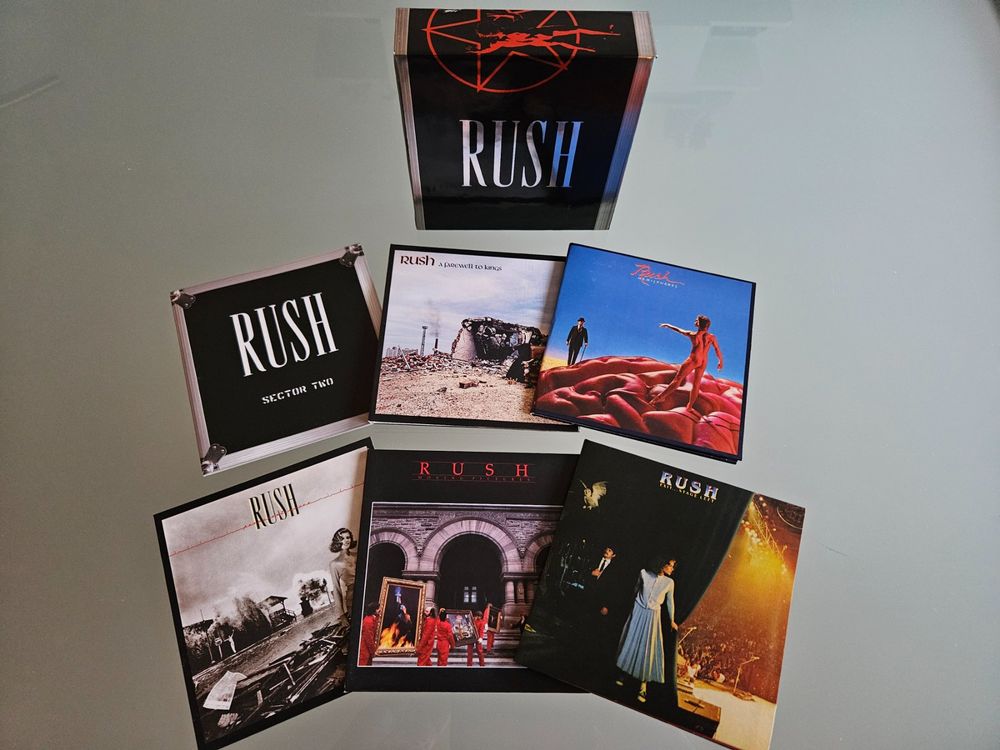 Rush Sector 2 Box Set 5x CD + 1x DVD NM Prog Rock Rar + OOP (Gebraucht ...