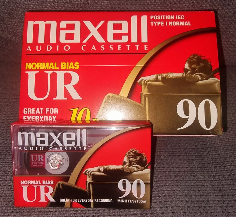 MAXELL "UR90" selten und nur für die USA! | Kaufen auf Ricardo