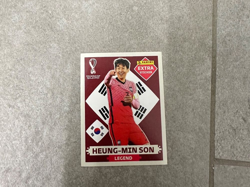Heung Min Son Extra Sticker | Kaufen auf Ricardo