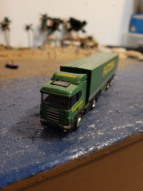 FATTORINI Scania Lastwagen mit Anhänger | Kaufen auf Ricardo