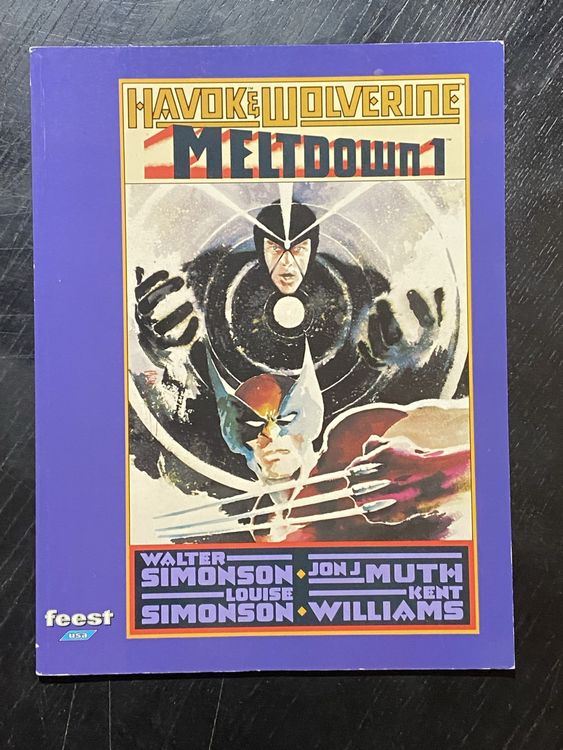 Havok & Wolverine “Meltdown 1” Comic, Top Zustand! | Kaufen auf Ricardo