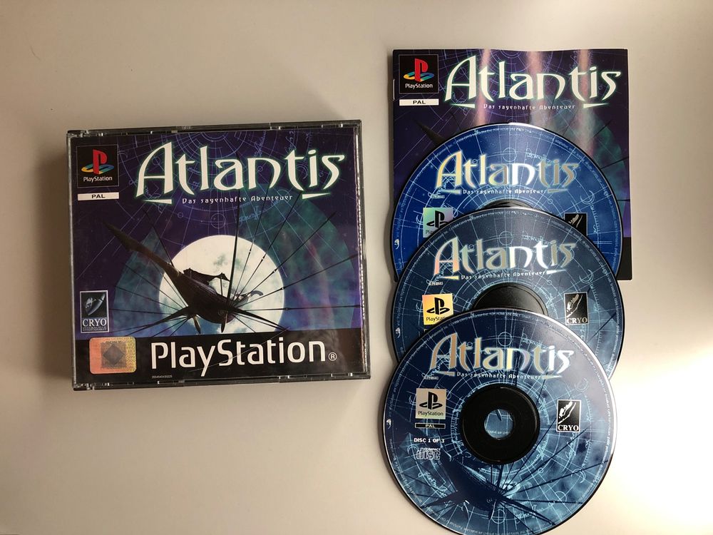 Atlantis Das sagenhafte Abenteuer - PS1 (Gebraucht) in St.gallen für ...