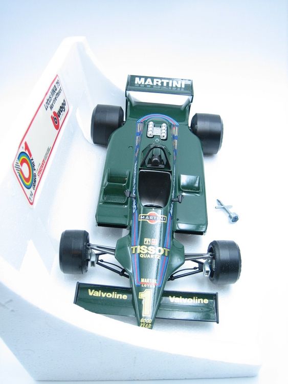 Lotus MK4/79 Martini-Tissot Bburago 1:14 RAR | Kaufen auf Ricardo