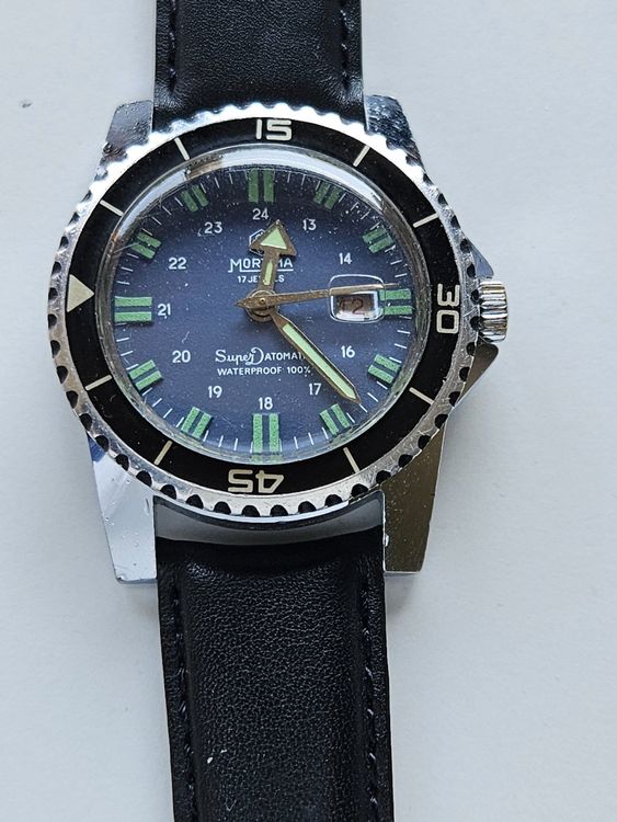 Mortima Super Datomatic 17 Jewels Taucheruhr mit Datum (707) | Kaufen ...